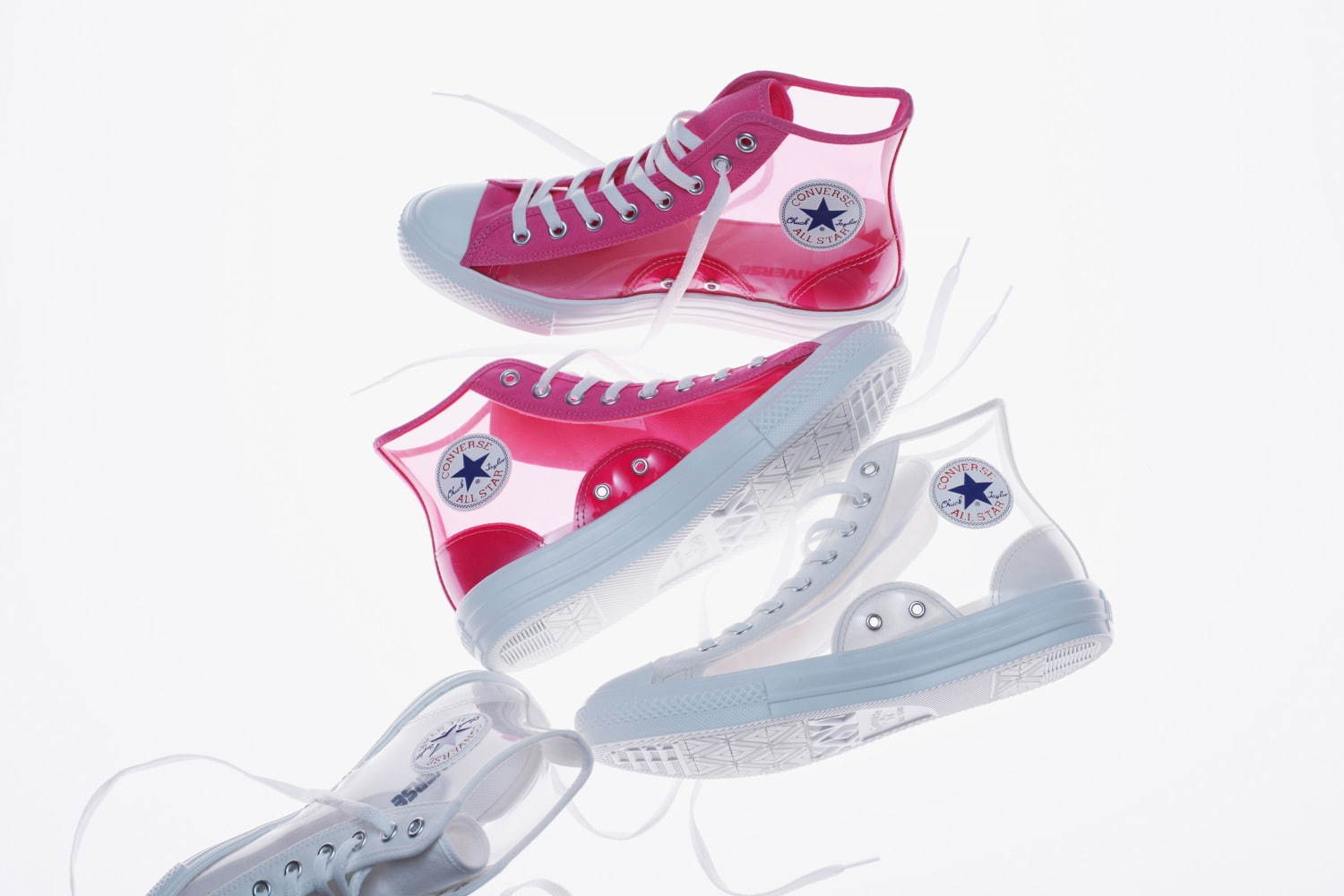 2020夏再販【Converse】スケルトンなAll Star Lightが発売！最軽量モデルに世界中が注目