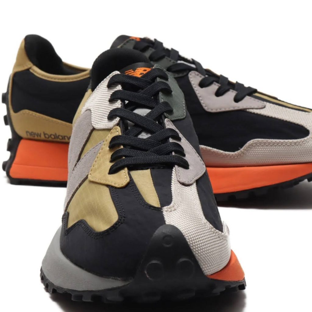2月6日発売【New Balance MS327 Khaki & Blue】ニューバランス MS327 全2色