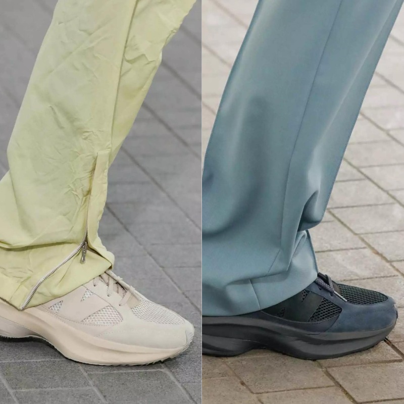 ファーストルック【Auralee x New Balance Warped Runner】新型モデルをワントーンでエレガントにアレンジ