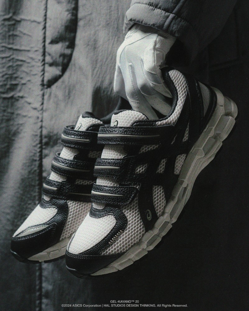 3月21日発売｜HAL Studios x Asics Gel-Kayano 20 ベルトタイプによるクロージングシステムがモダンなデザイン