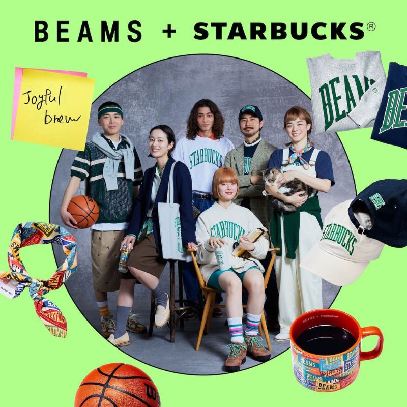 6月26日発売｜BEAMS + STARBUCKS® the Timeless & Uplifting COFFEE Style 全28種類が ...
