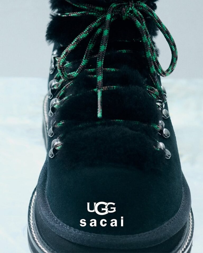 10月23日先行/24日発売｜sacai x UGG®︎ 2025FW Collection の定価・抽選・販売店舗情報
