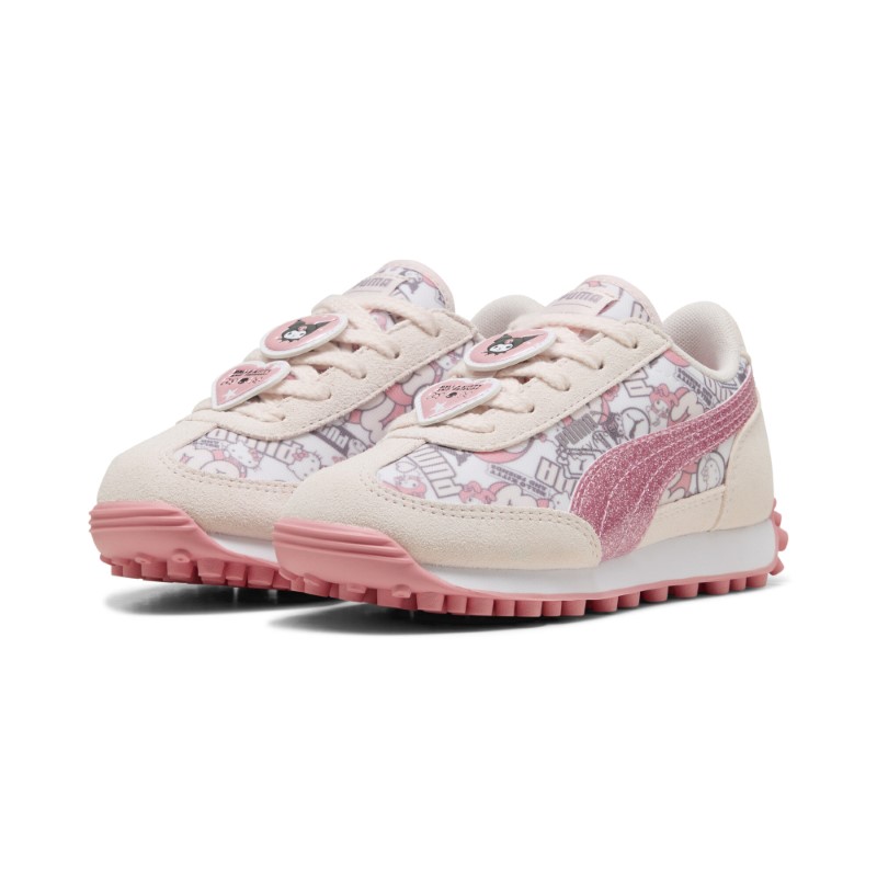 10月2日発売｜PUMA x SANRIO CHARACTERS ハローキティの“ハッピープレイス”をテーマにしたコレクション